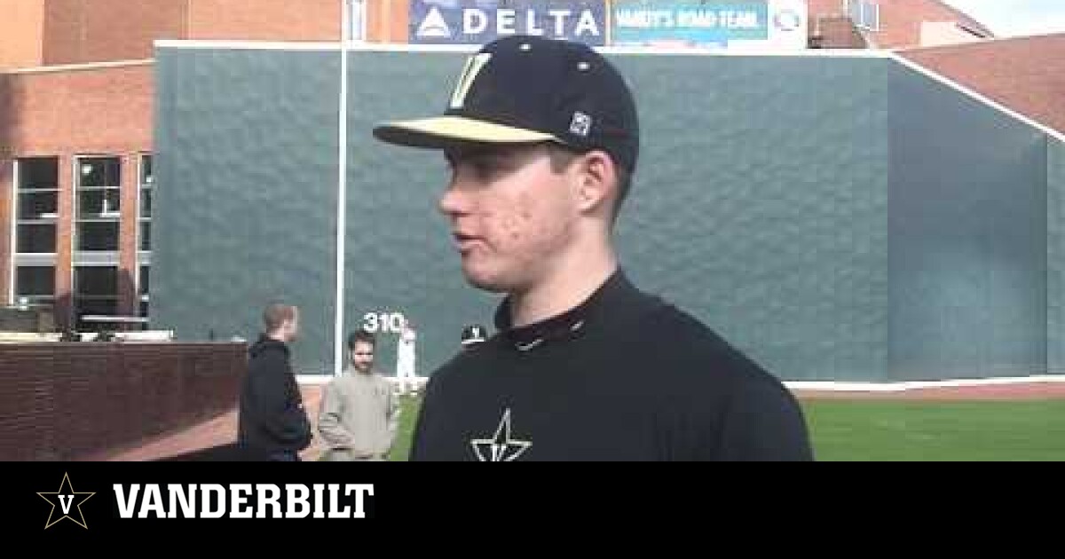 Kevin Ziomek Press Conference – First Practice – Vanderbilt University ...