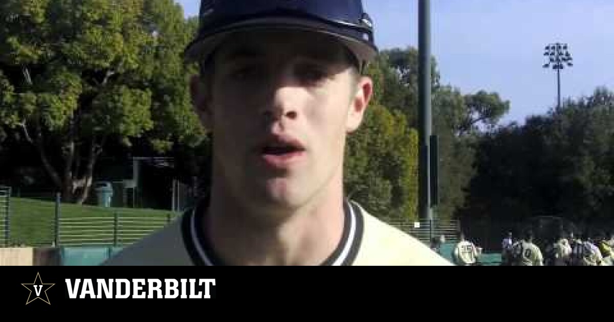 Connor Harrell Postgame – Stanford 2/18/12 – Vanderbilt University ...