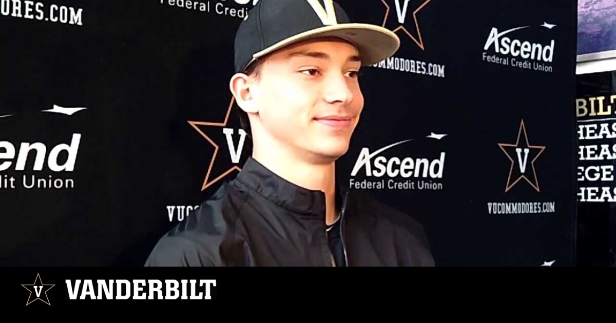 Bryan Reynolds Interview – Vanderbilt Baseball (2/18/14) – Vanderbilt ...