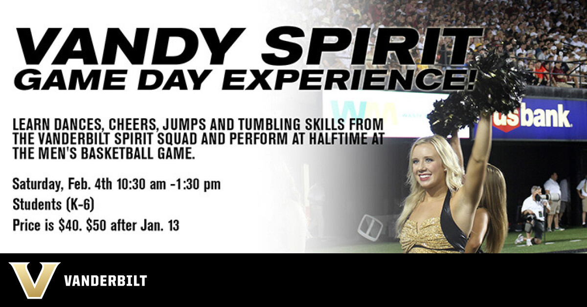 Gameday Experience with Vanderbilt Spirit – Vanderbilt University ...