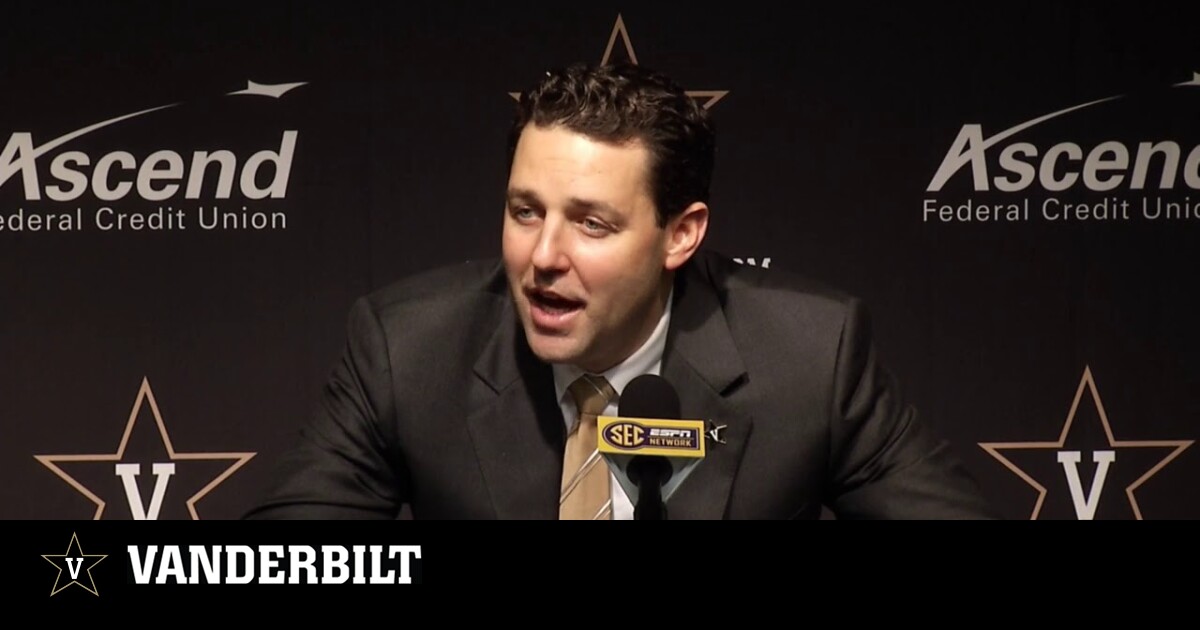 Bryce Drew Post Game Press Conference – Vanderbilt University Athletics ...