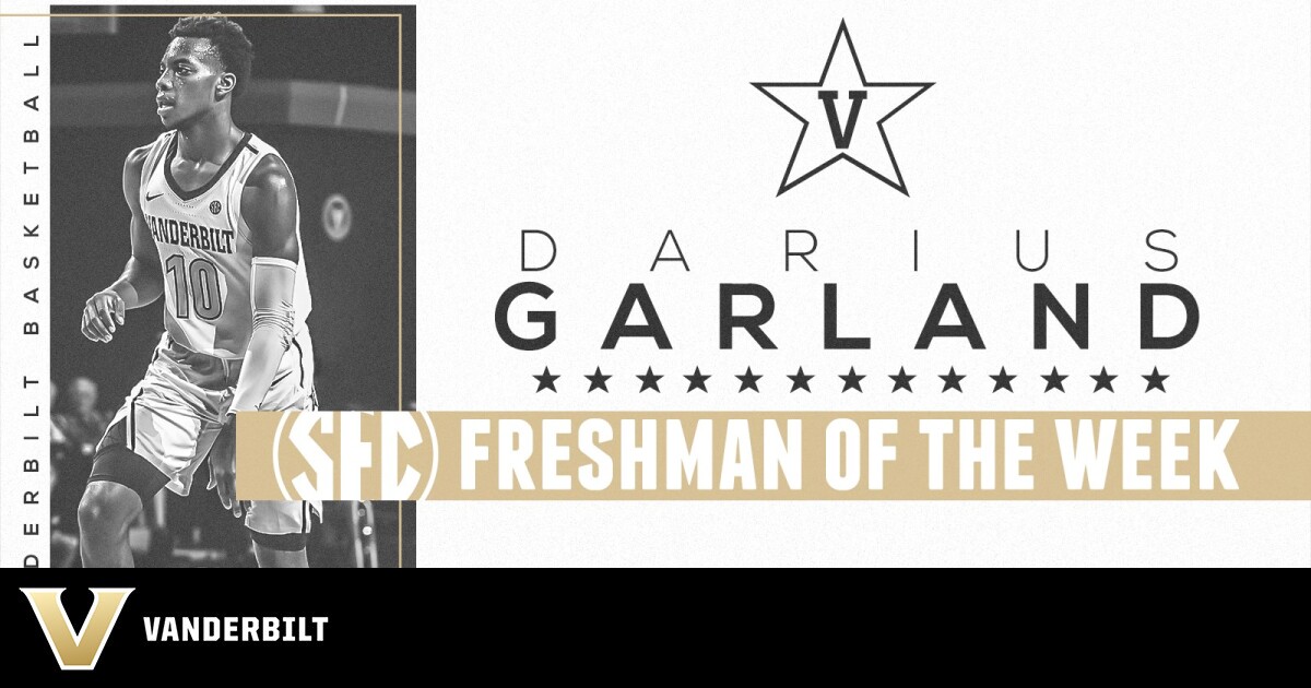 Darius Garland named SEC Freshman of the Week – Vanderbilt University ...