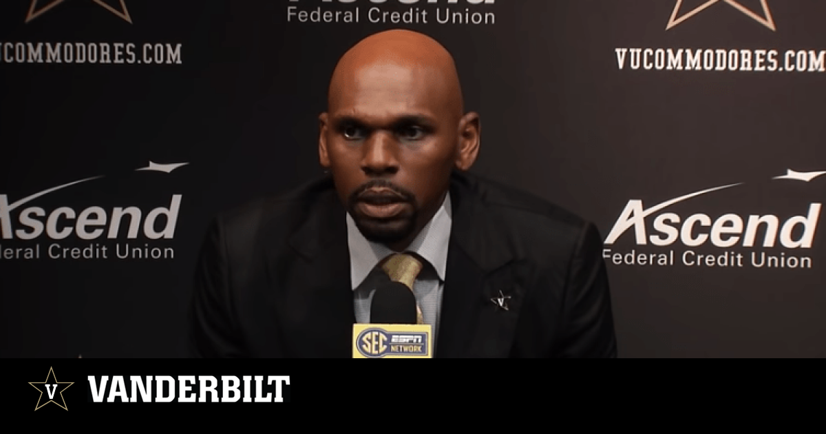 Jerry Stackhouse: Introductory Press Conference – Vanderbilt University ...
