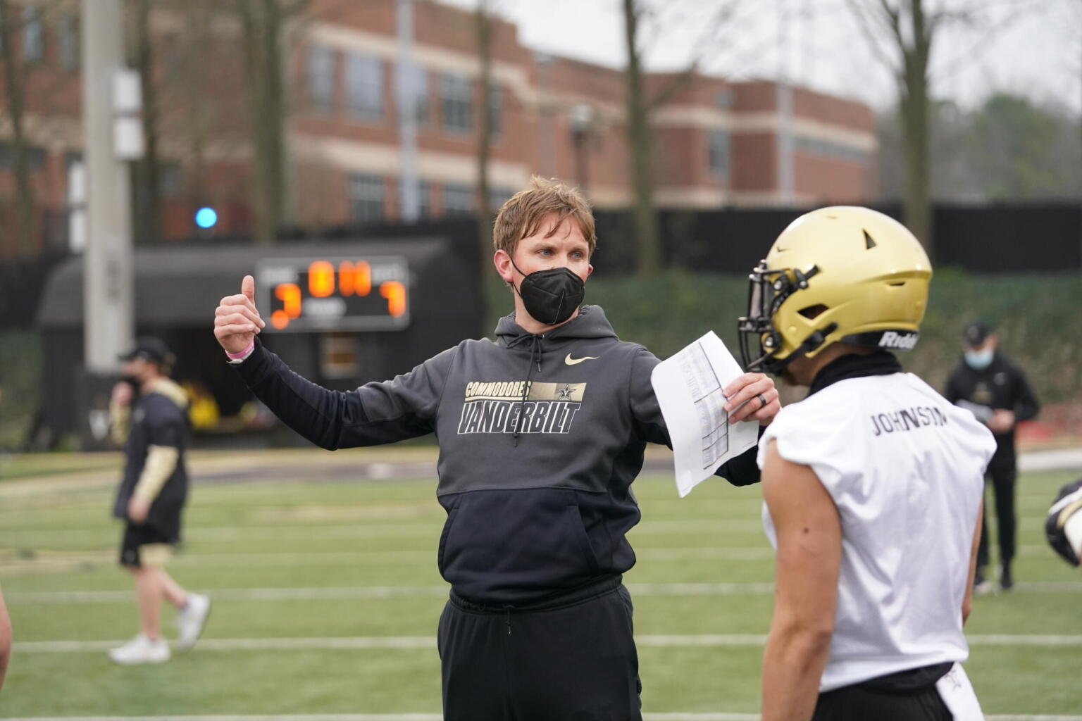 Vanderbilt Football | Vanderbilt Offensive Coordinator David Raih ...
