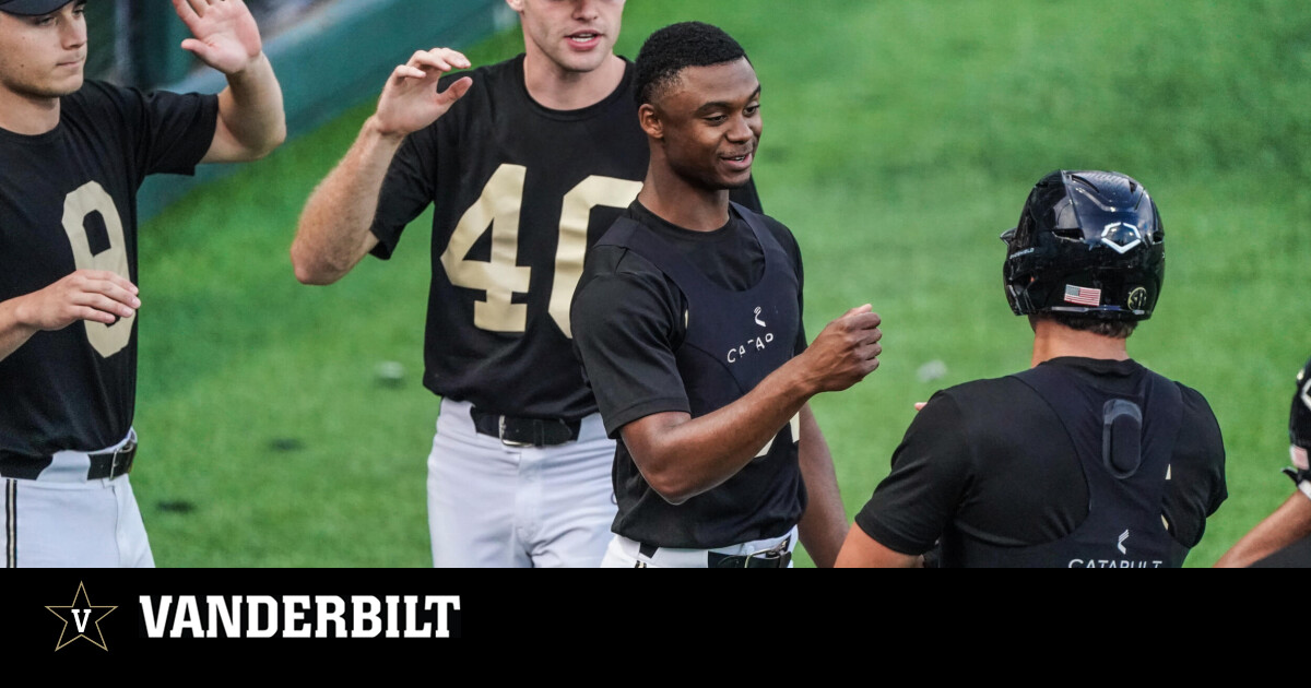 Vanderbilt Baseball | Game Times Set for Fall Slate