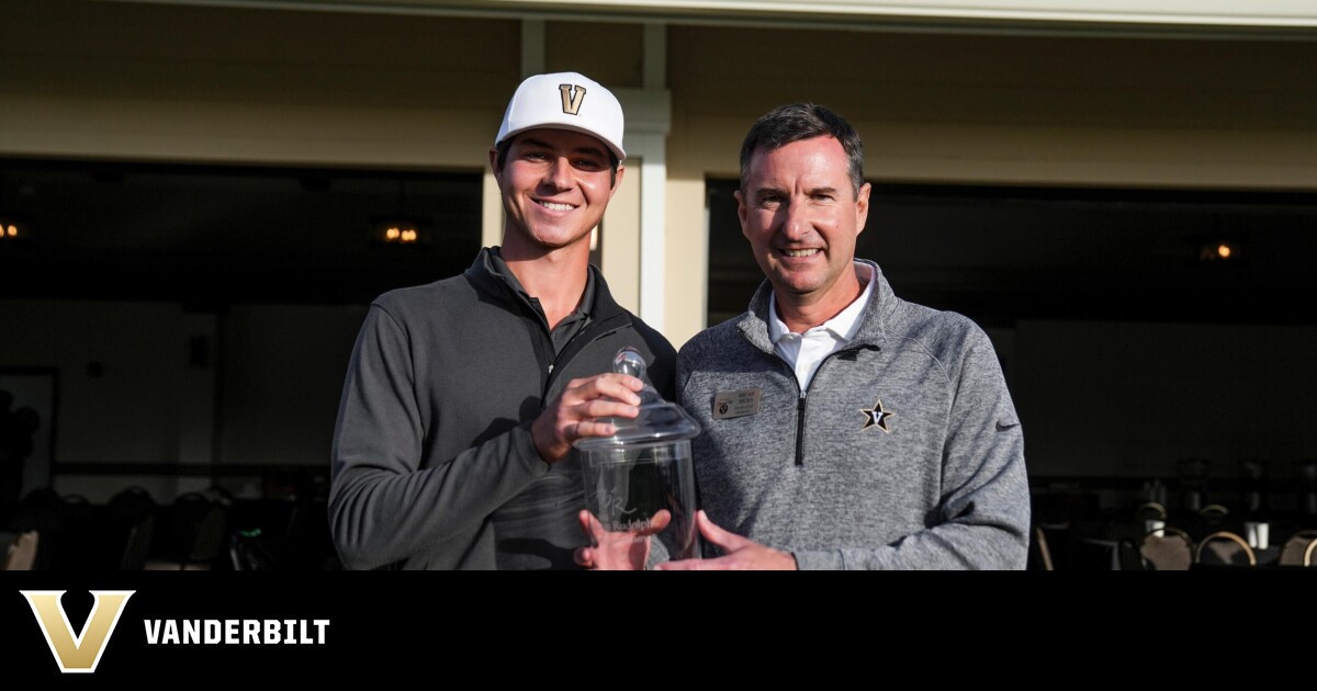 Vanderbilt Men's Golf | Commodores Claim Mason Rudolph Championship