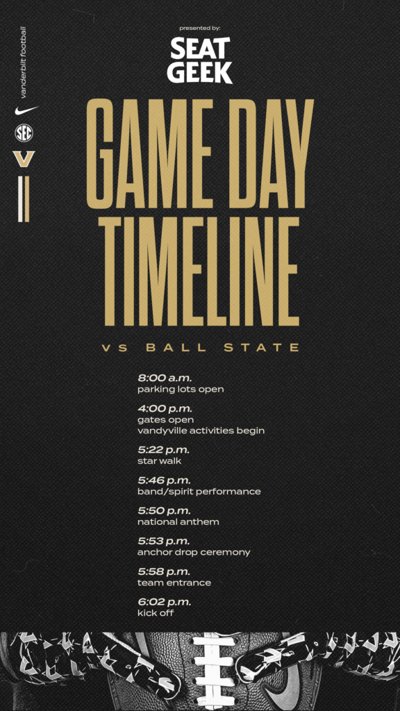 Vanderbilt Football | VUFB Game Day - Ball State