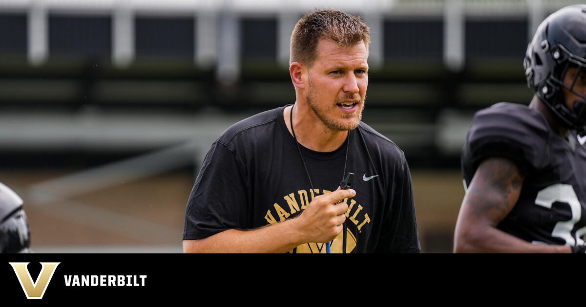 Vanderbilt Football | First-Year Coordinator Nick Howell Leading Vandy ...
