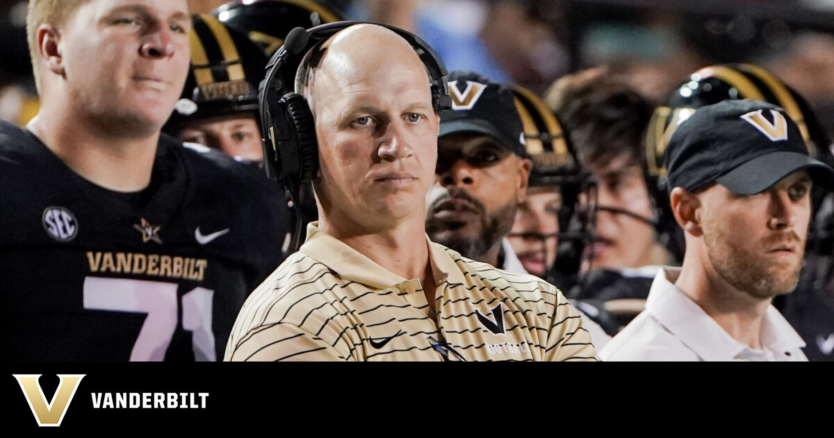 Clark Lea News Conference: Wake Forest Week – Vanderbilt University ...