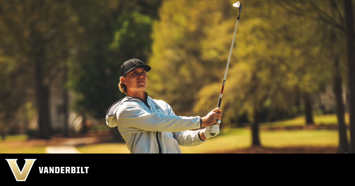 Vanderbilt Men's Golf | Vandy Two Shots Back of Lead