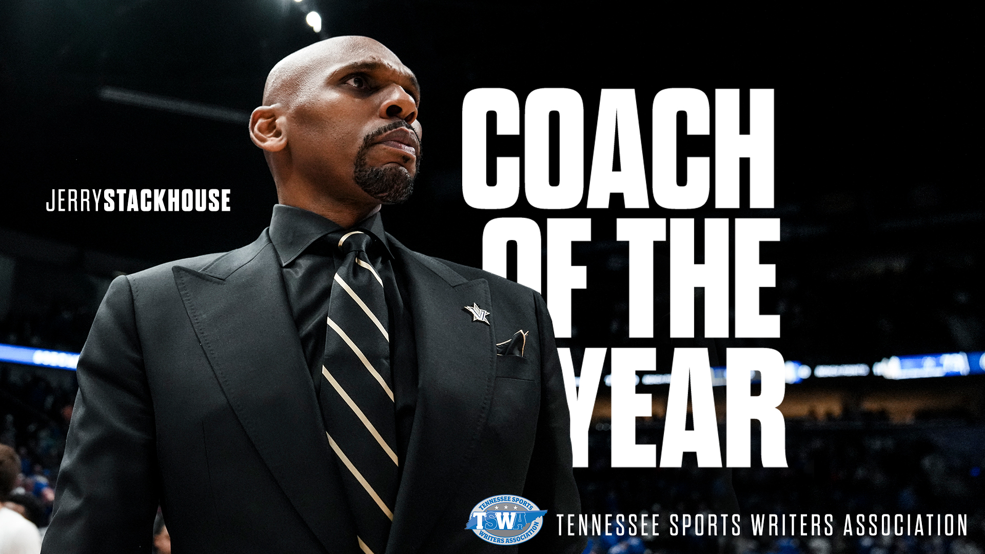Vanderbilt Men's Basketball | Coach of the Year: Jerry Stackhouse