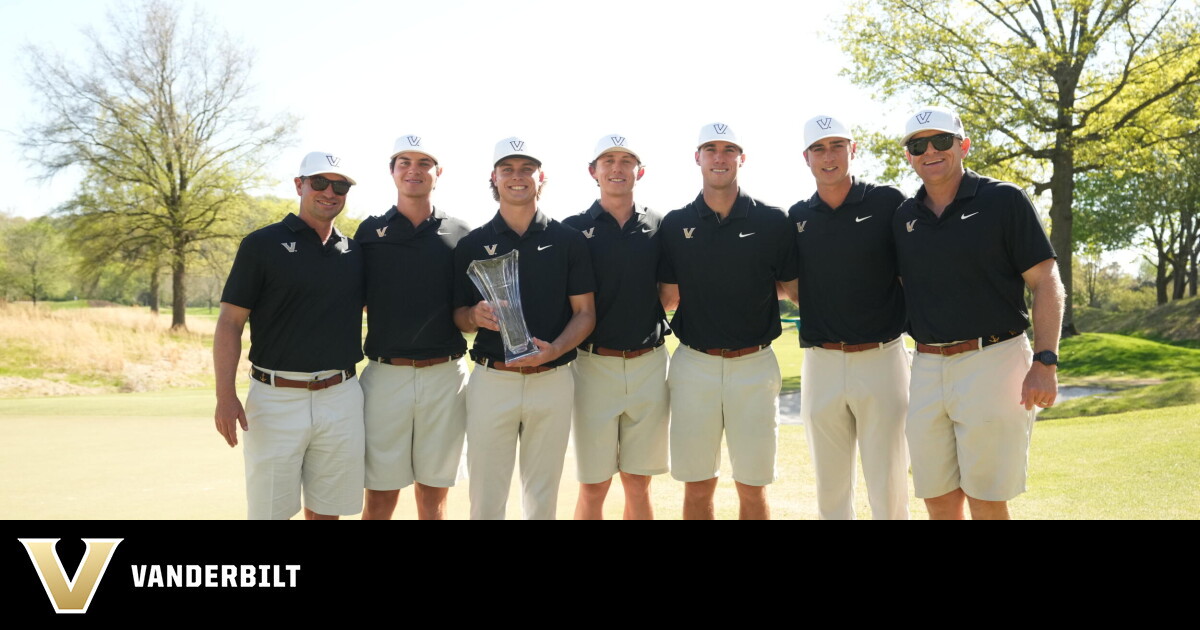 Vanderbilt Men's Golf | Vandy Wins Mason Rudolph championship