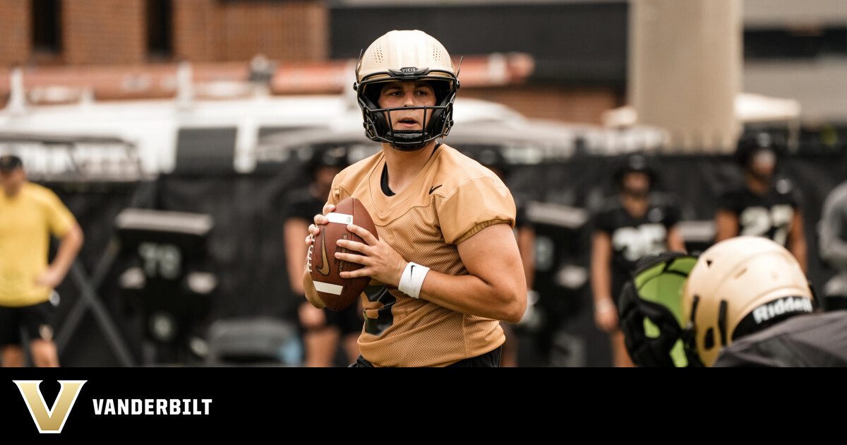Vanderbilt Football | AJ Swann - 2023 Fall Camp (Practice No. 15)