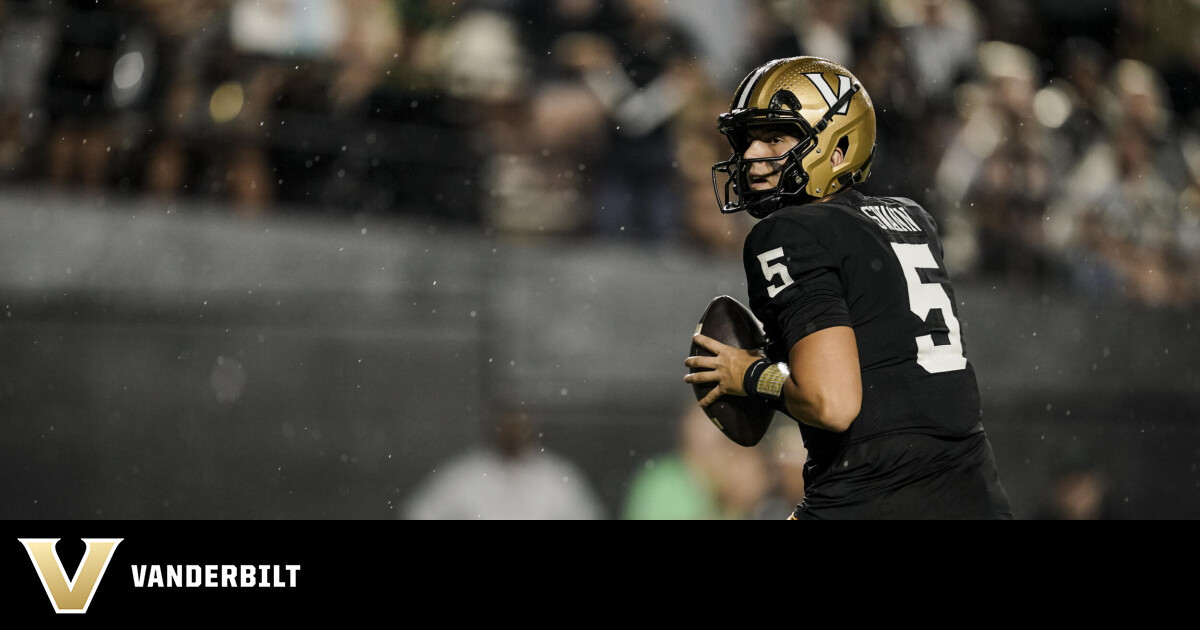 Vanderbilt Football | AJ Swann - Wake Forest Preview