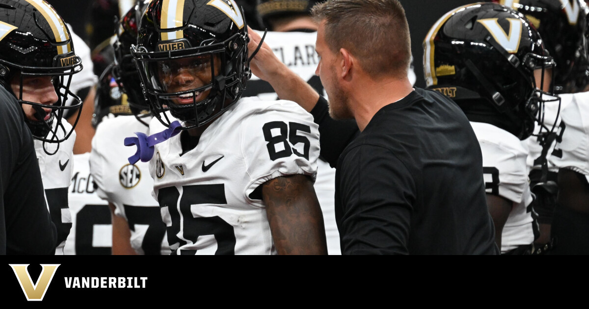 Vanderbilt Football | Junior Sherrill - Georgia Preview