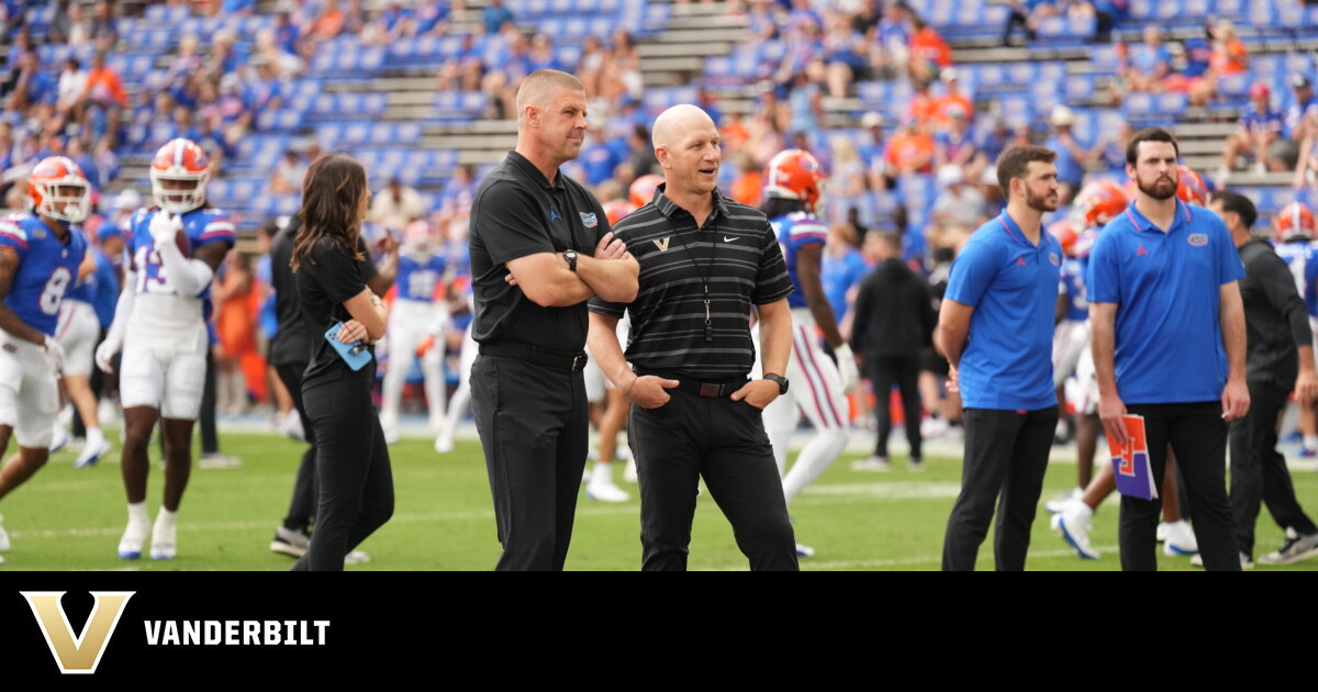 Clark Lea – Florida Postgame – Vanderbilt University Athletics ...