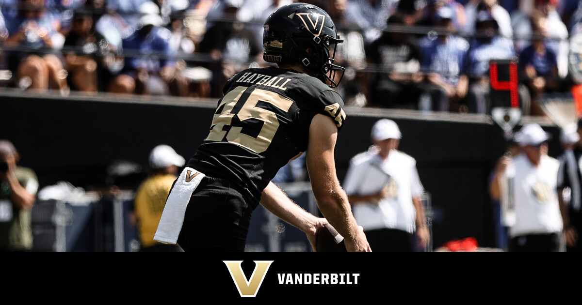 Vanderbilt Football | Hayball Named Ray Guy Finalist