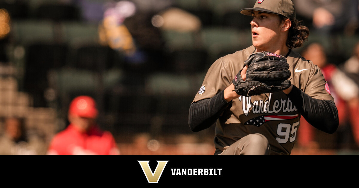 Vanderbilt Baseball | Futrell Named Pitcher of the Week