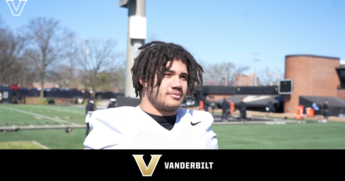 Vanderbilt Football | Bryan Longwell - Spring Practice Interview