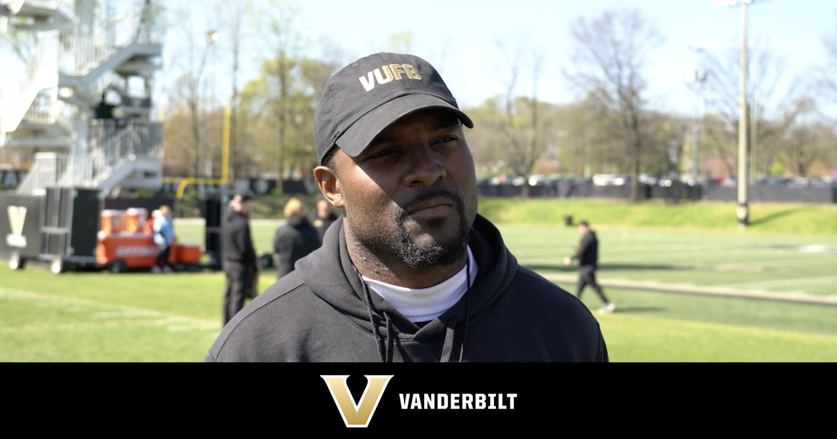 Vanderbilt Football - Melvin Rice - Spring Practice Interview