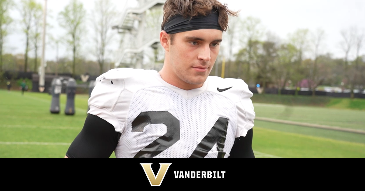 Vanderbilt Football | Nicholas Rinaldi - Spring Practice Interview