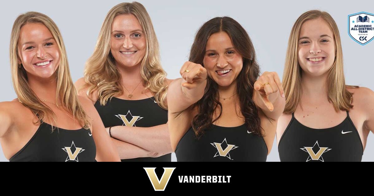 Vanderbilt Swimming | Commodores Honored in the Classroom