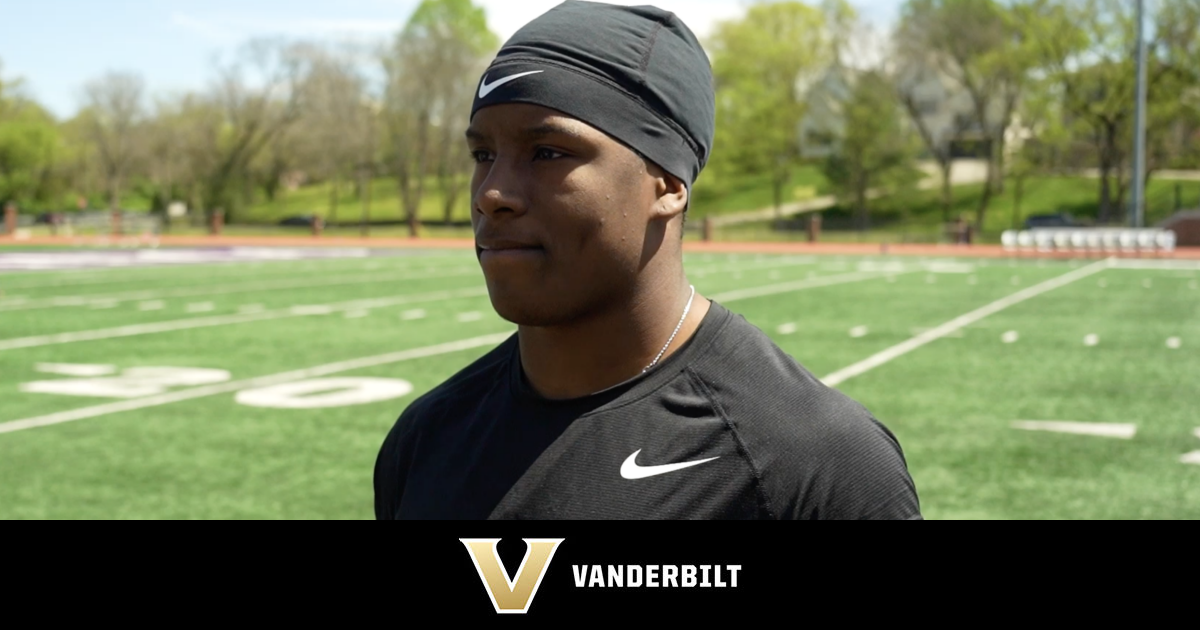 Vanderbilt Football | Sedrick Alexander - Spring Practice Interview
