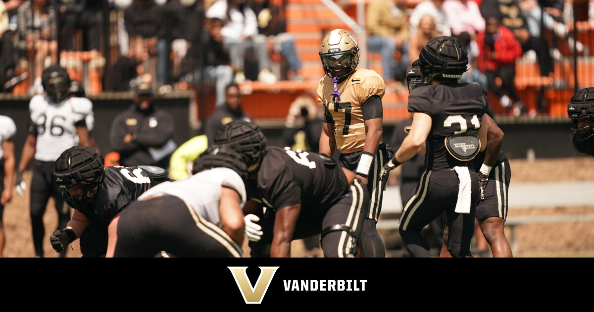 Vanderbilt Football | Dores Cap Spring Practice