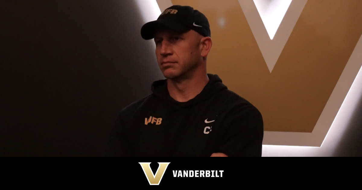Vanderbilt Football | Clark Lea - Spring Practice Interview