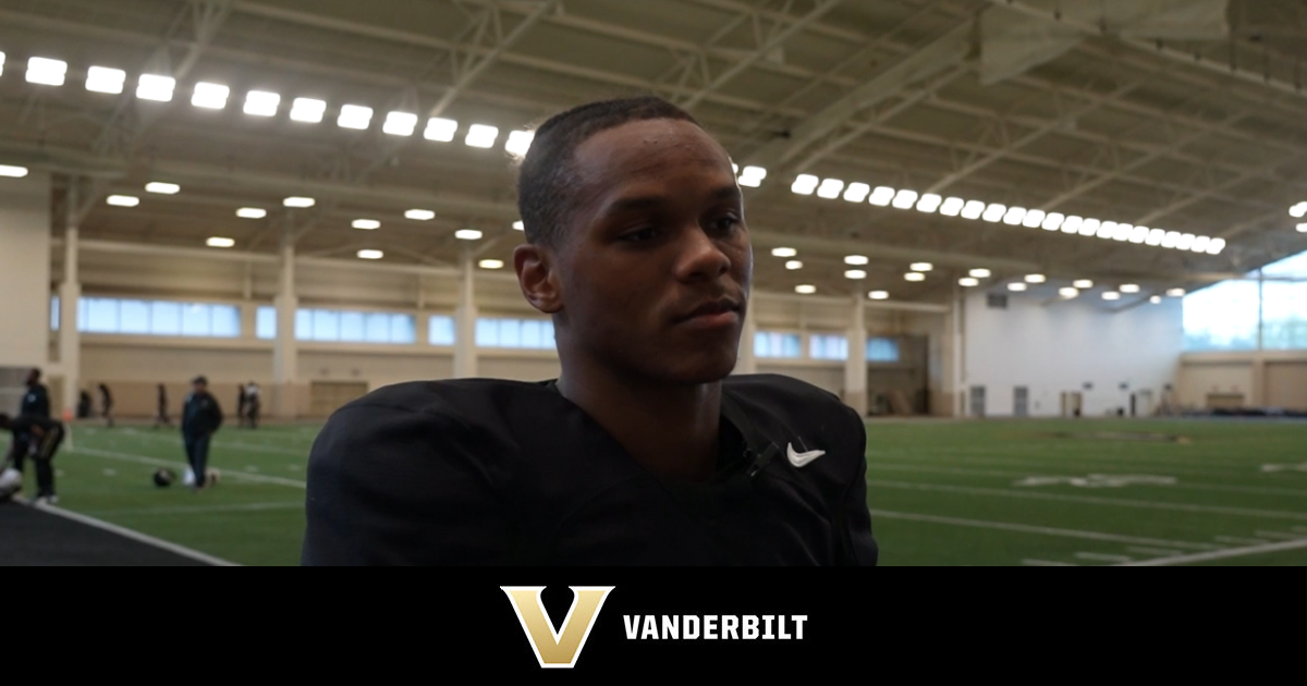 Vanderbilt Football | Junior Sherrill - Spring Practice Interview