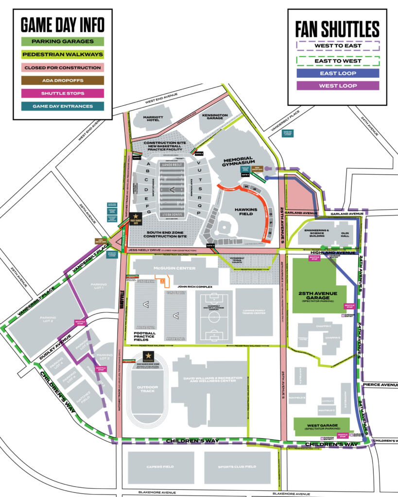 Football Gameday – Vanderbilt University Athletics – Official Athletics ...