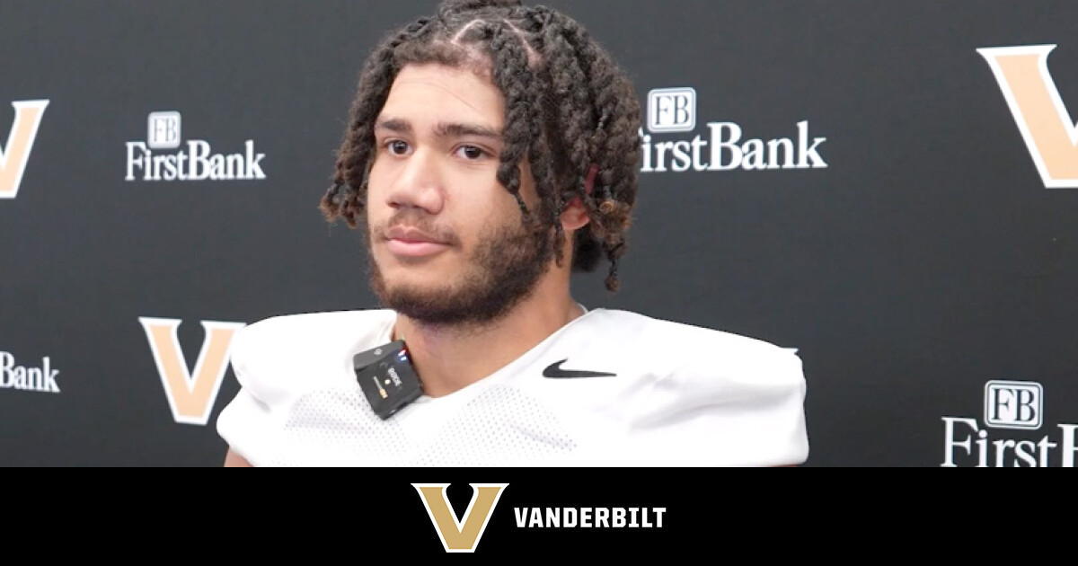 Vanderbilt Football | Bryan Longwell - 2024 Fall Camp Interview