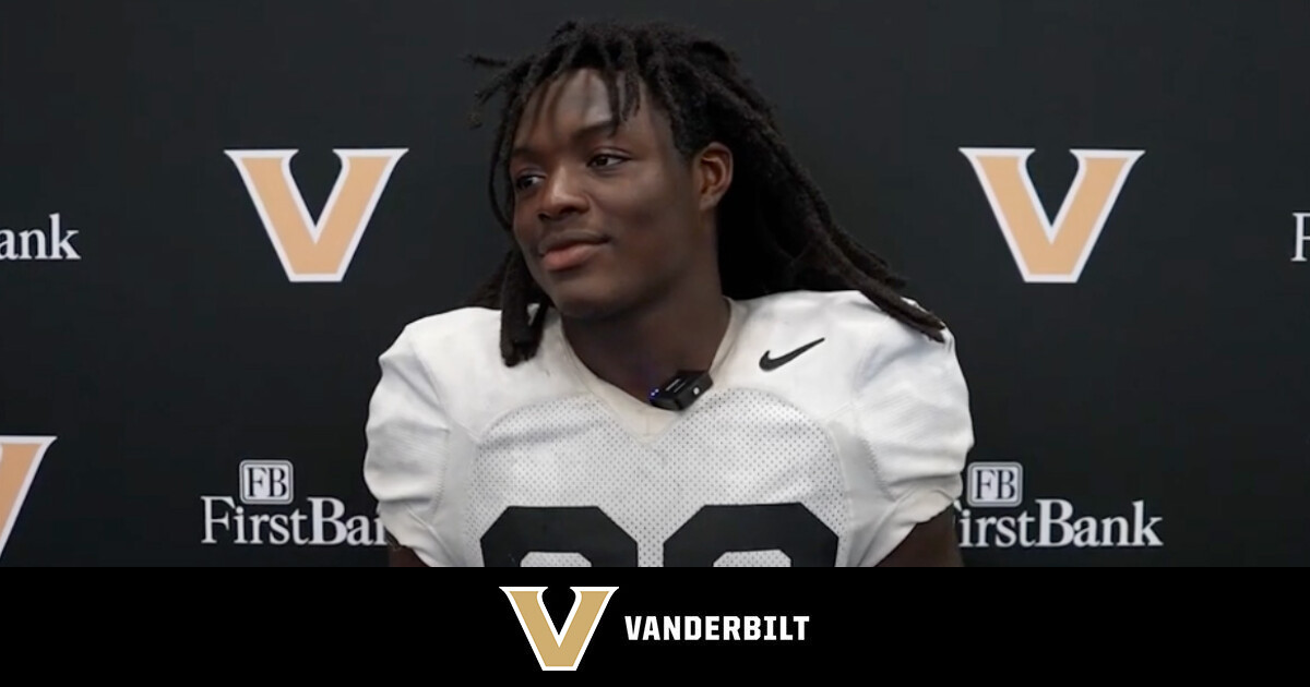 Vanderbilt Football | Bryce Cowan - 2024 Fall Camp Interview
