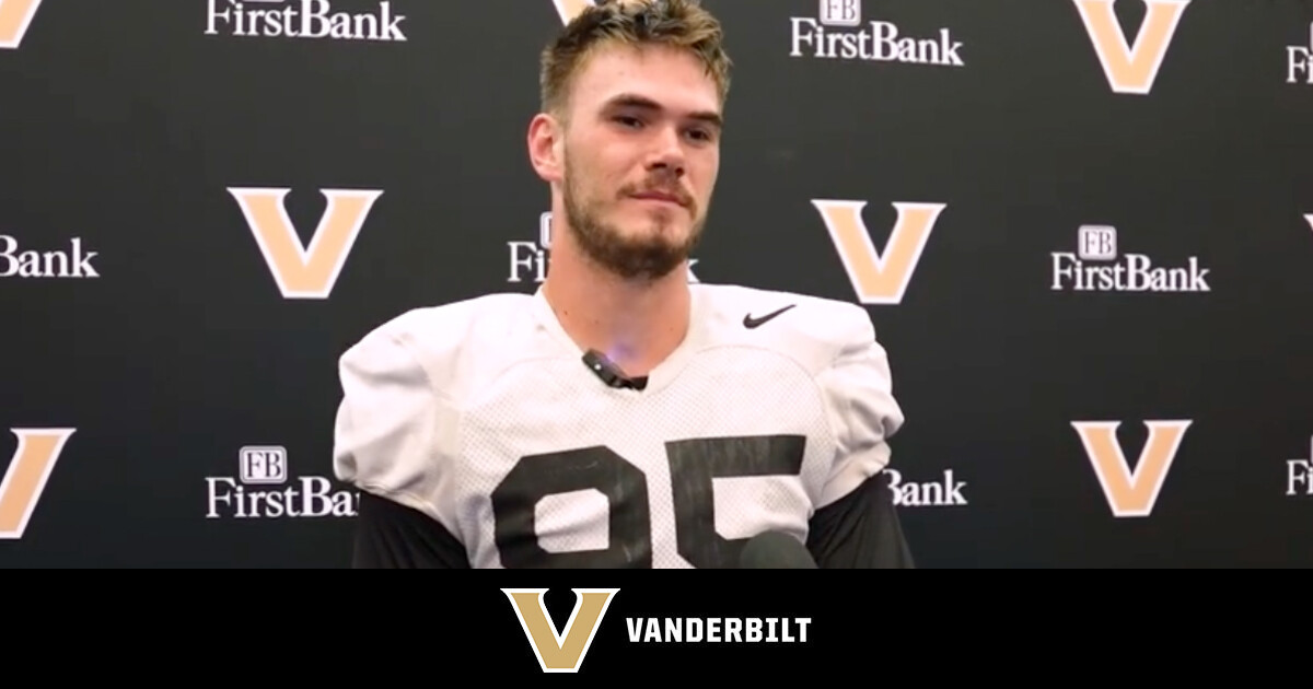 Vanderbilt Football | Linus Zunk - Alcorn State Week Interview