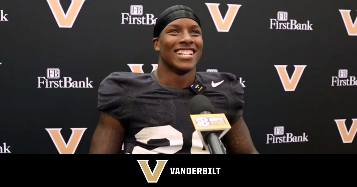 Vanderbilt Football | Sedrick Alexander - Alcorn State Week Interview