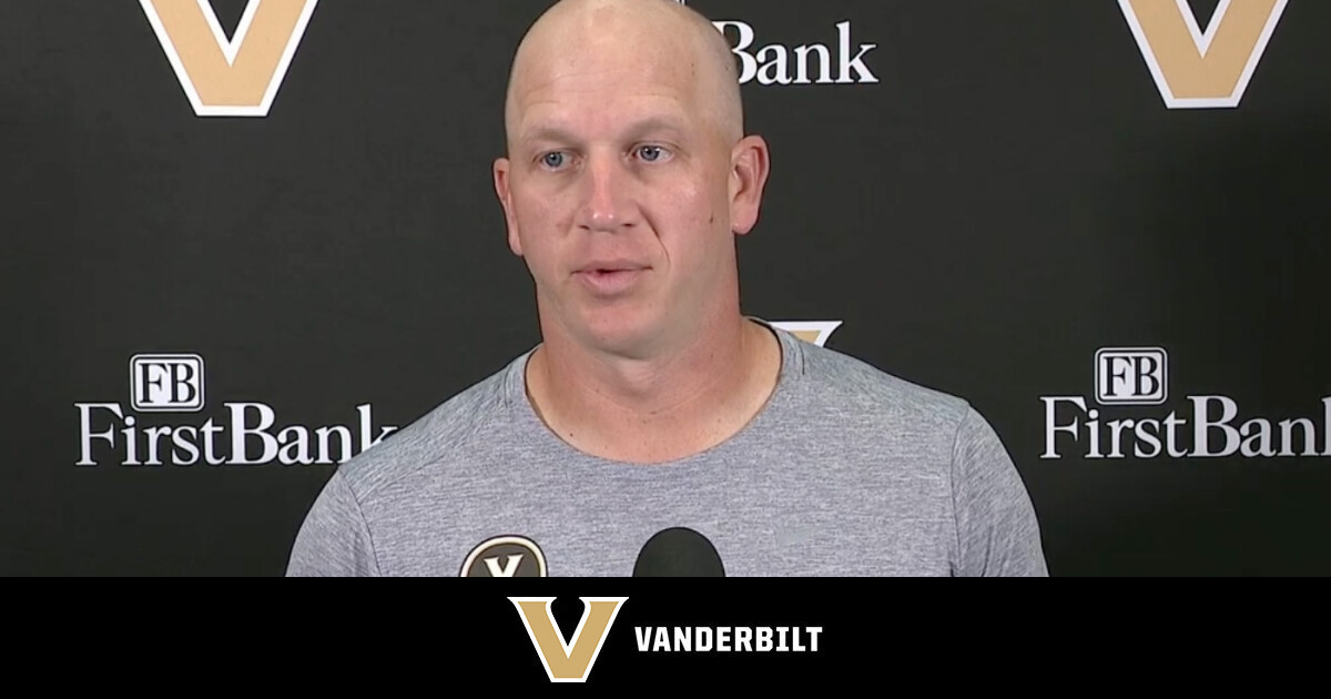 Vanderbilt Football | Clark Lea - Alcorn State Preview Press Conference