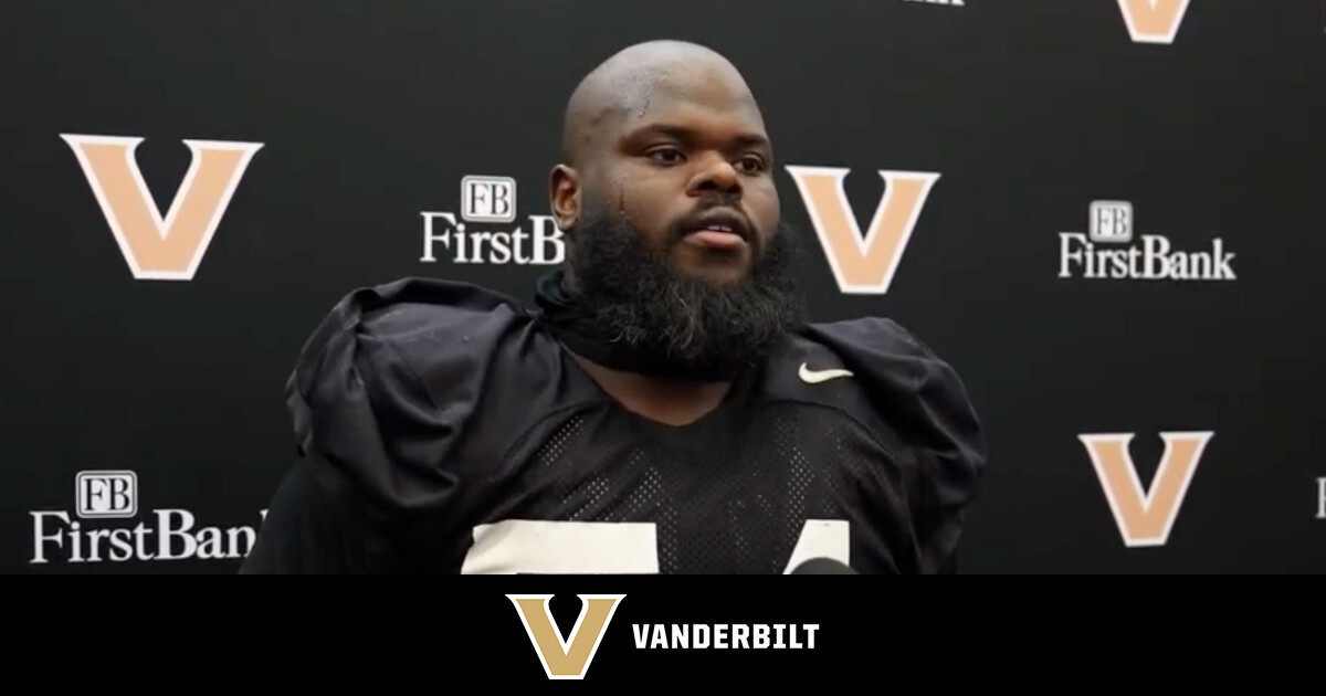 Vanderbilt Football | Steven Hubbard - Texas Week Interview