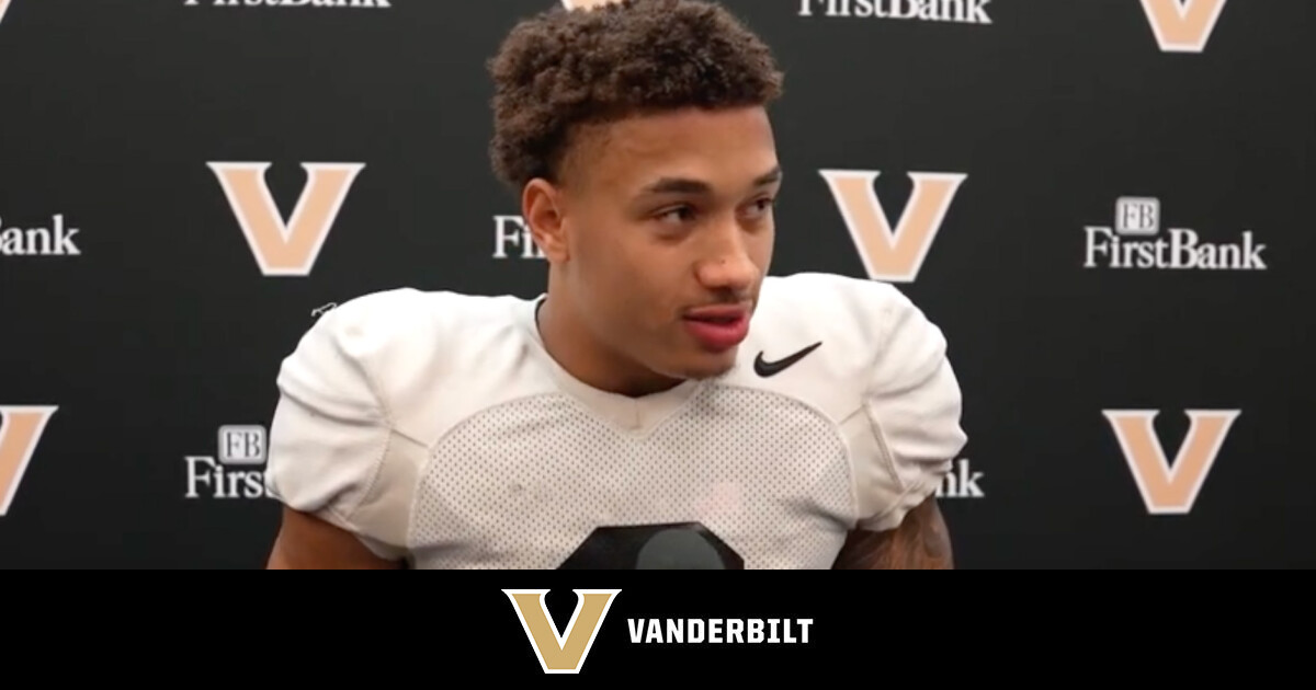 Vanderbilt Football | Randon Fontenette - LSU Week Interview