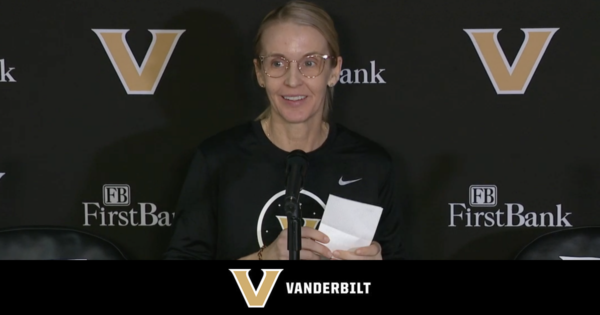 Vandy WBB – West Georgia Postgame Press Conference – Dec. 21 ...