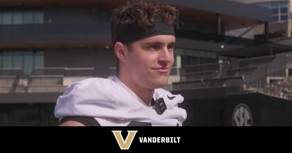 Vanderbilt Football | Nick Rinaldi - Spring Practice Interview