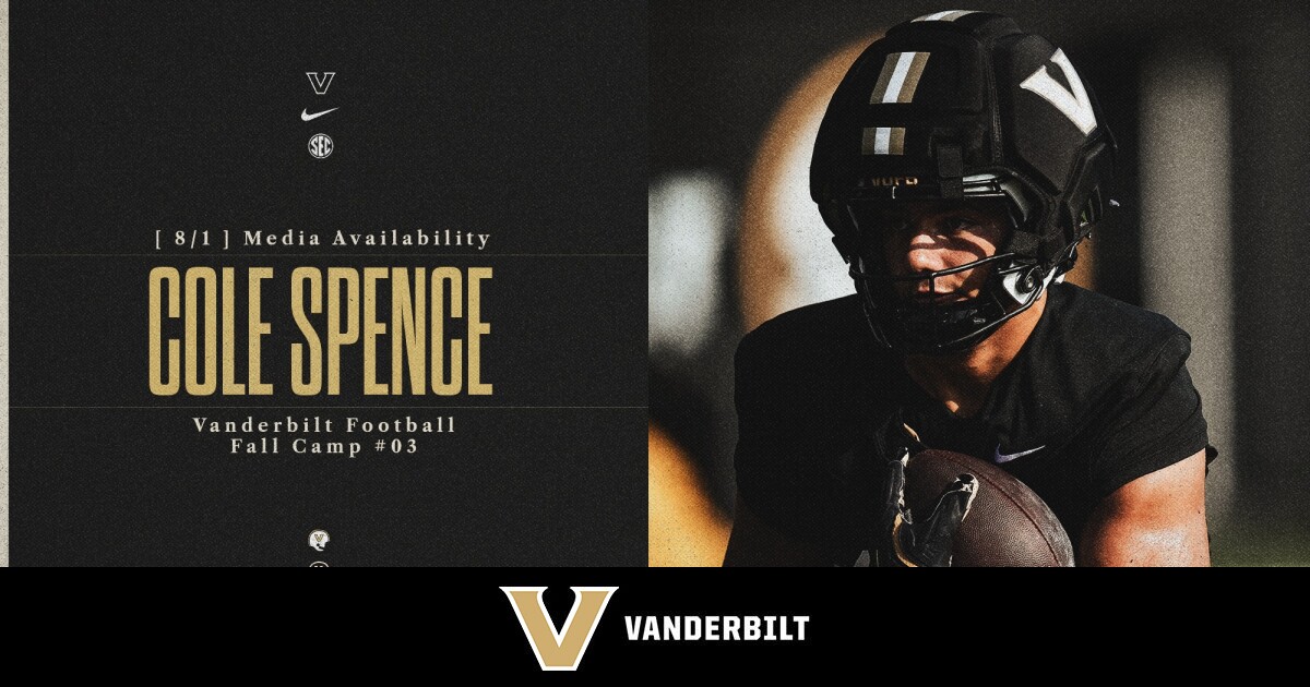 Vanderbilt Football | Cole Spence - Fall Practice Interview