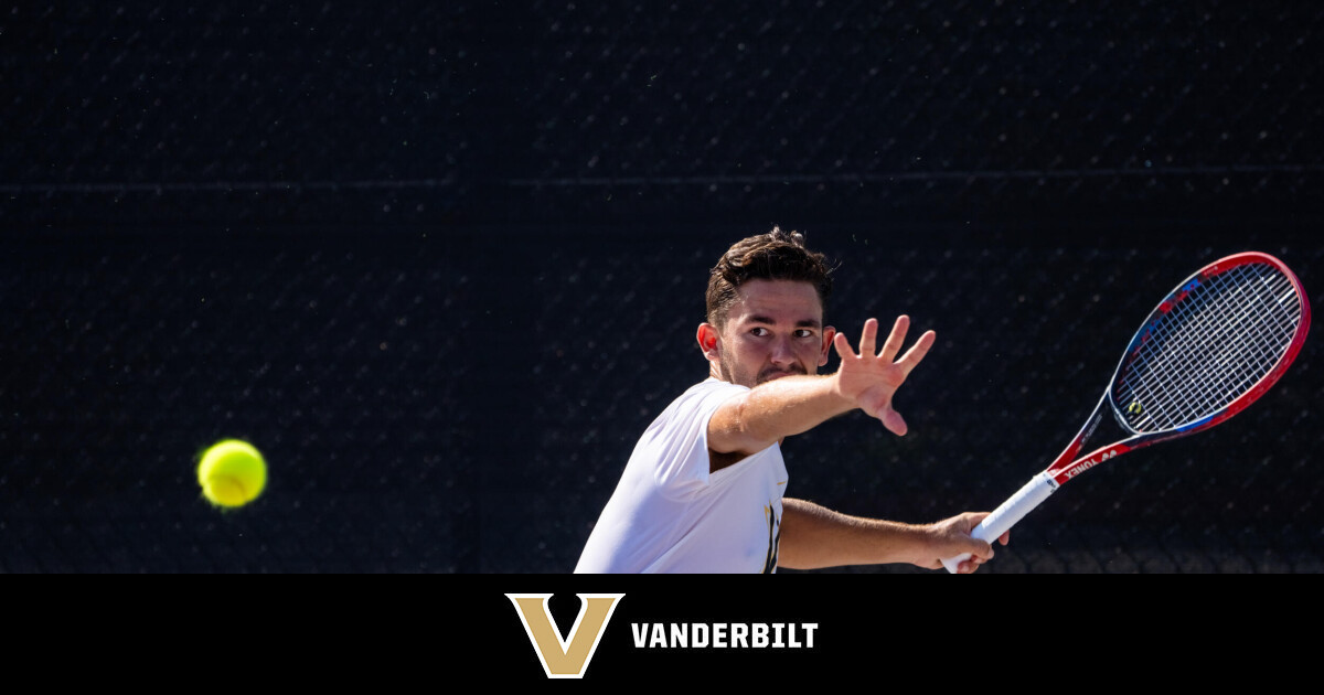 Vanderbilt Men's Tennis - Cox Eyes All-American Run