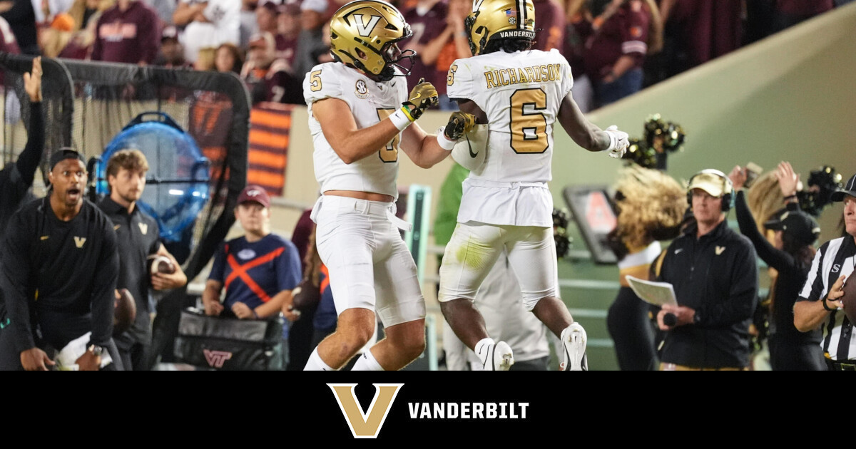 Postgame Notes vs. Virginia Tech – Vanderbilt University Athletics ...