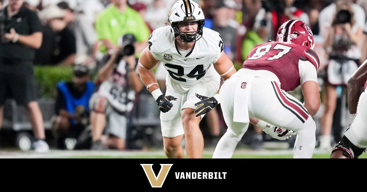 Vanderbilt Football | Rinaldi Recognized Too