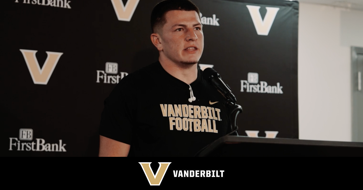 Diego Pavia – Alabama Postgame – Vanderbilt University Athletics ...