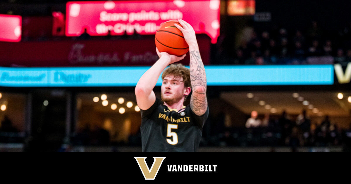 Vanderbilt Men's Basketball | SEC Slate Starts Saturday